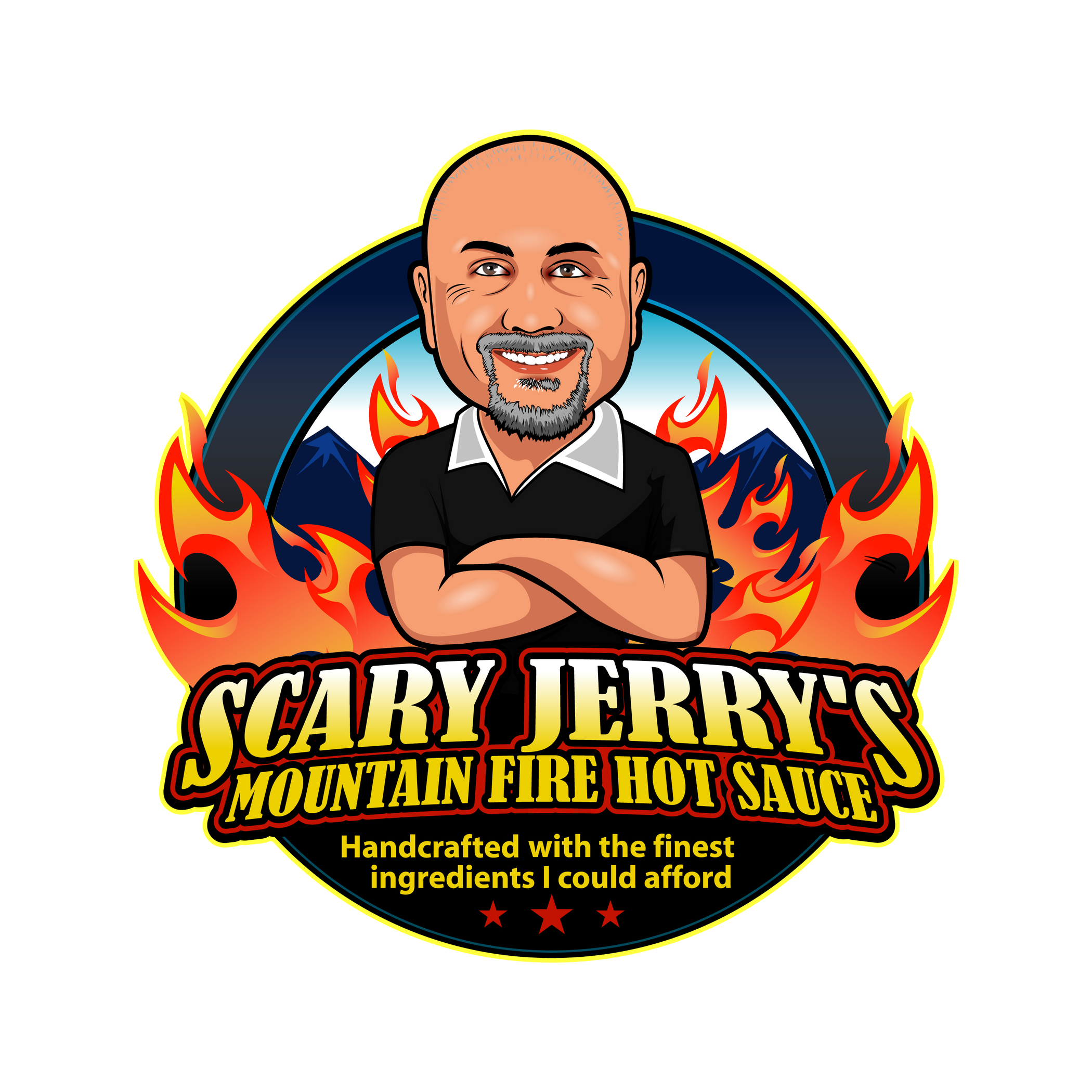 Sorghum Serrano Hot Sauce – Scary Jerry's Mountain Fire Hot Sauce