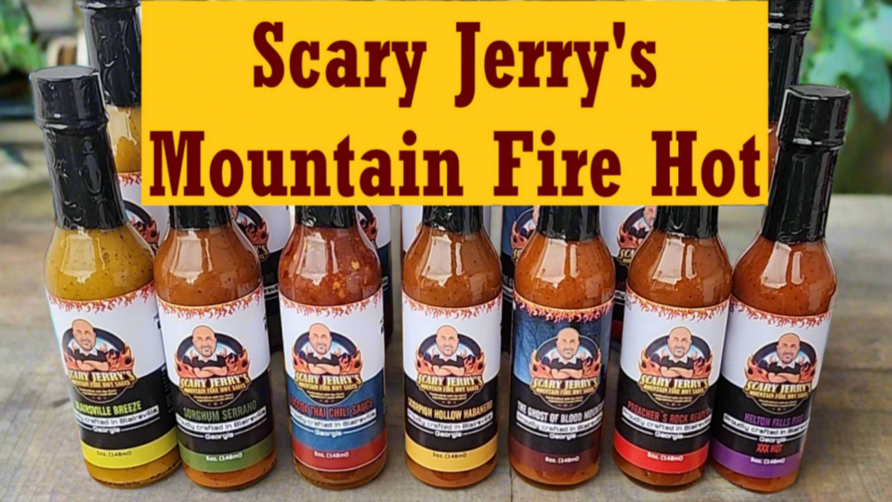 Scary Jerry's Mountain Fire Hot Sauce